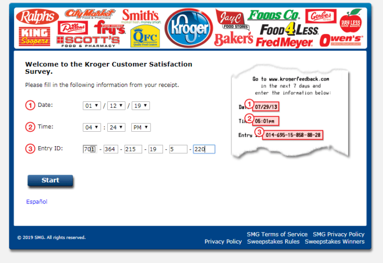 Visit www.KrogerFeedback.com to Enter Kroger Feedback Survey ($5000 ...