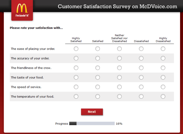 McDVoice Survey - Sign In to www.mcdvoice.com for McDonald's Customer ...